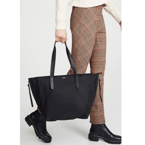 Botkier | Bags | Botkier New York Black Bond Nylon Tote Bag | Poshmark
